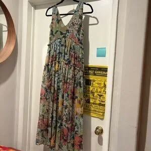 Free People | Dresses | Freepeople Julianna Maxi Dress Green Misty ...